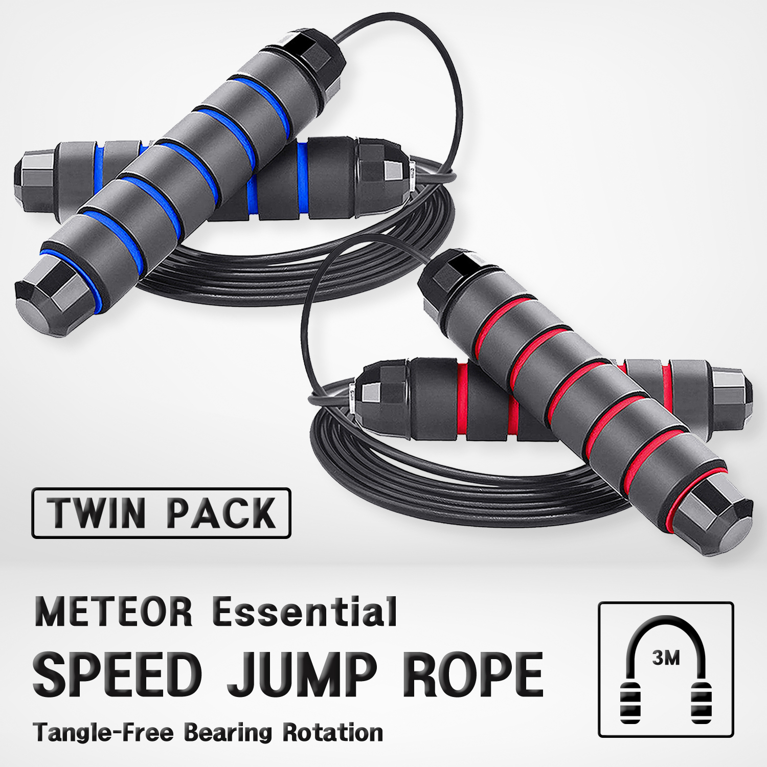 METEOR Jump Rope Skipping Cardio Gym Fitness Boxing MMA