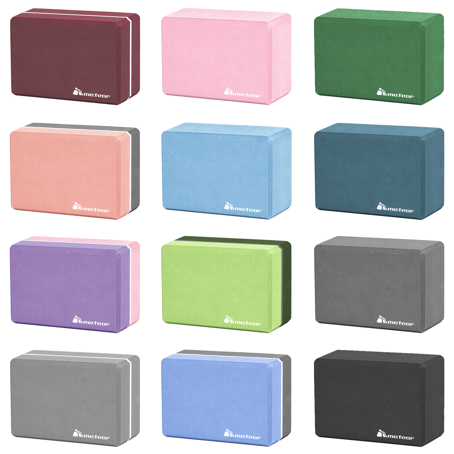 Pilates Block Sturdy Foam Yoga Block Set Review - Yoga Gear Gaiam Yoga ...
