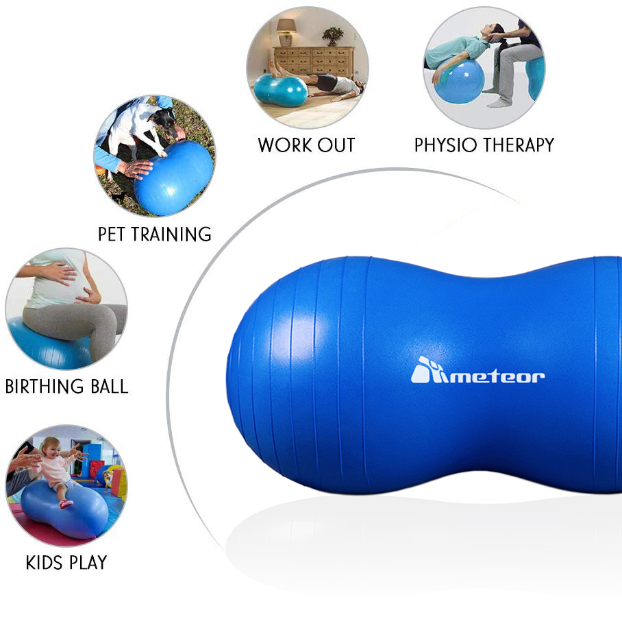 Anti-Burst Yoga Swiss Gym Birth Ball (Peanut Shape)
